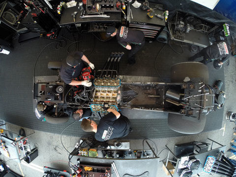 John Force Engine Teardown & Rebuild